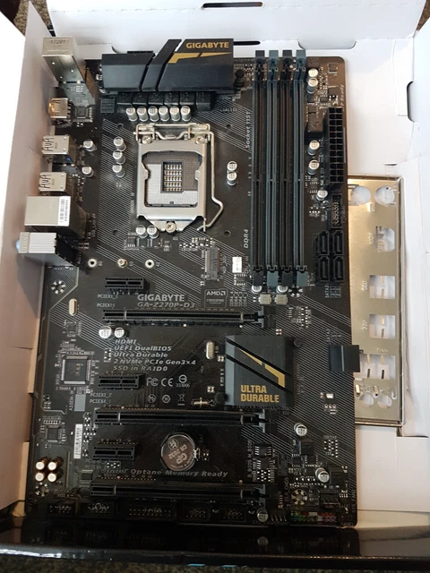 GIGABYTE GA-Z97P-D3 MOTHERBOARD Intel Z97 LGA 1150 (Socket H3) ATX £10. ...