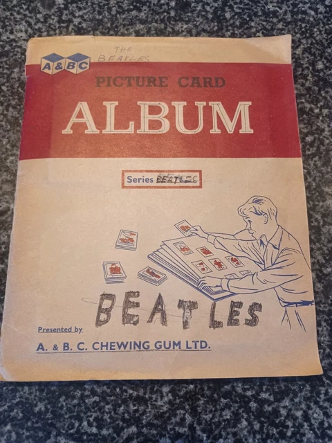 THE BEATLES A. & B. C. Chewing Gum Picture Cards With Album £150.00 ...