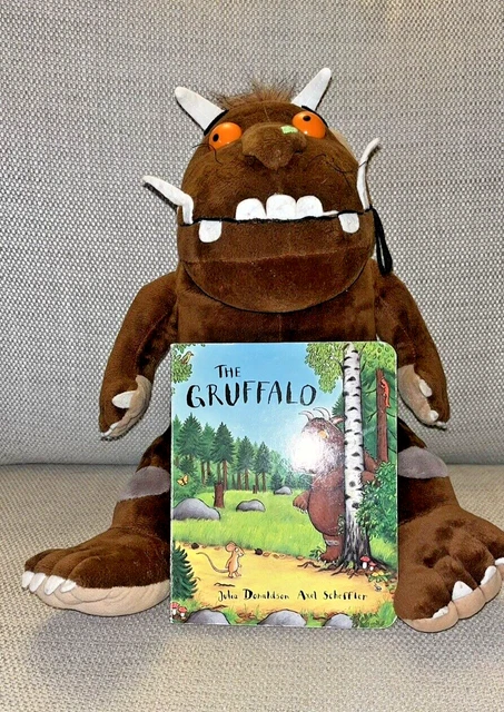 GRUFFALO SOFT TOY 12” by AURORA & a Gruffalo child's read along book £ ...