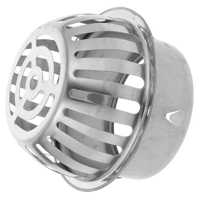 STAINLESS STEEL FLOOR Drain Downspout Splash Block Commercial Filter £ ...