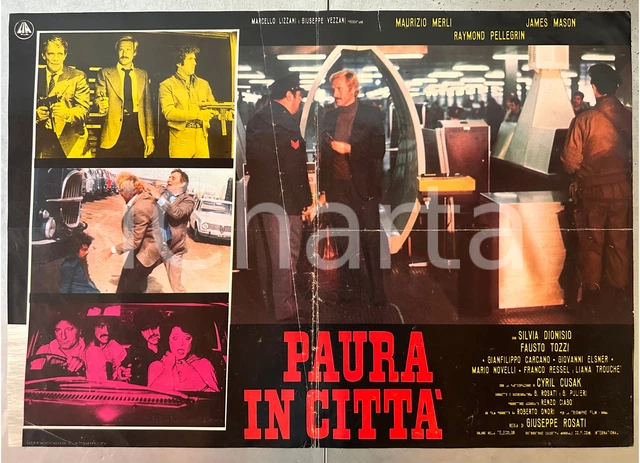 1976 GIUSEPPE ROSATI "Paura in città" Fausto TOZZI Silvia DIONISIO ...