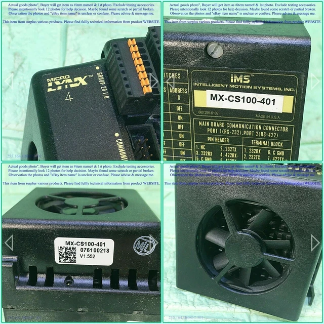 IMS MX-CS100-401, MICRO Lynx 4-Schritt-Controller als Foto, sn: zufällig, DHLtoUS. EUR 182,88 ...