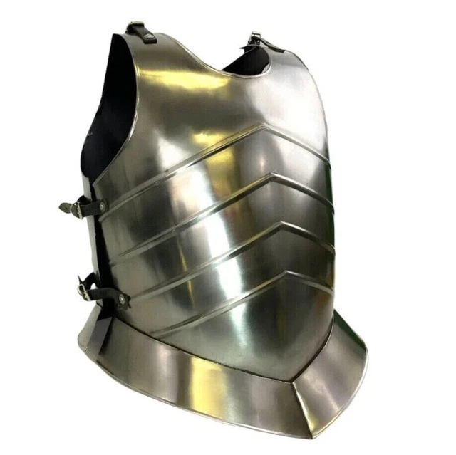 MEDIEVAL BREASTPLATE ARMOR Knight Chest armor Jacket For Halloween LARP ...