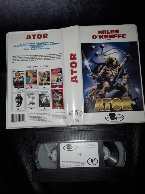 RARE VHS ATOR Avec Milles O'keeffe EUR 24,99 - PicClick FR