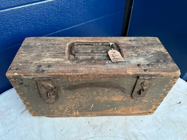 ORIGINAL WW1 GERMAN Army Wehrmacht Wooden Ammo / Equipment Box £55.00 ...