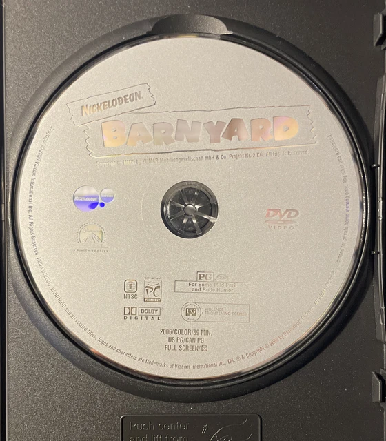 BARNYARD: THE ORIGINAL Party Animals FULL SCREEN DVD- TESTED VGC $1.36 ...