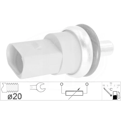 ERA SENSOR, TEMPERATURA del refrigerante para CHRYSLER VW JEEP 330971 ...
