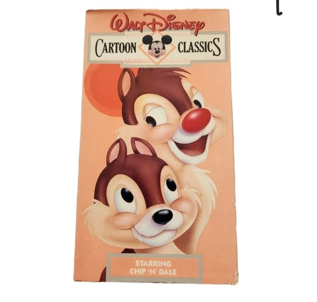 VINTAGE WALT DISNEY Cartoon Classics Staring Chip N Dale VHS Tape £4.45 ...