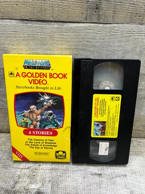Masters Of The Universe A Golden Book Video Vhs Cassette Tape 4