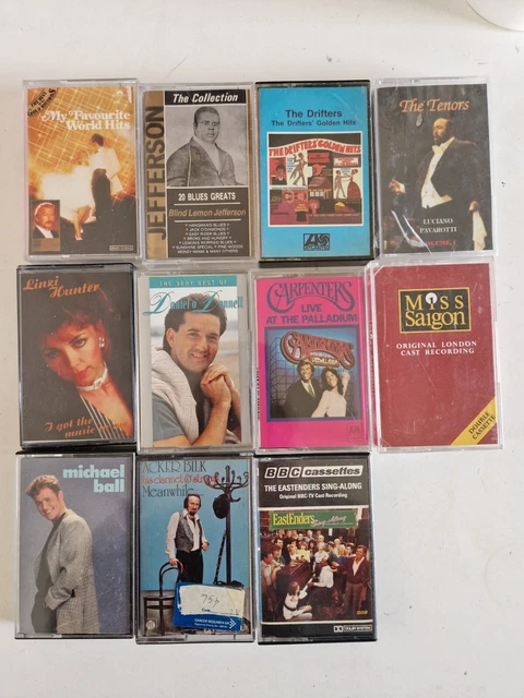 CASSETTE BUNDLE MUSIC Tapes 70s 80s 90s cassettes X 11. EUR 16,00 ...