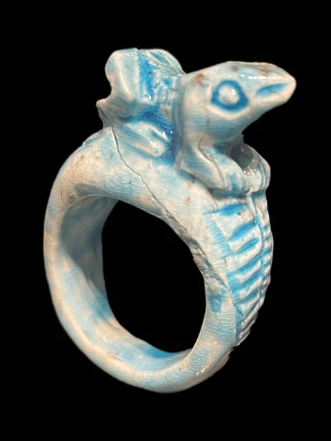 ANCIENT EGYPTIAN RING DEPICTING THE GOD SOBEK 664 - 332bc, (27) £10.50 ...