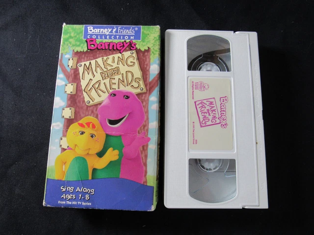 BARNEY & FRIENDS Collection: Barney's Making New Friends - VHS - 1995 ...