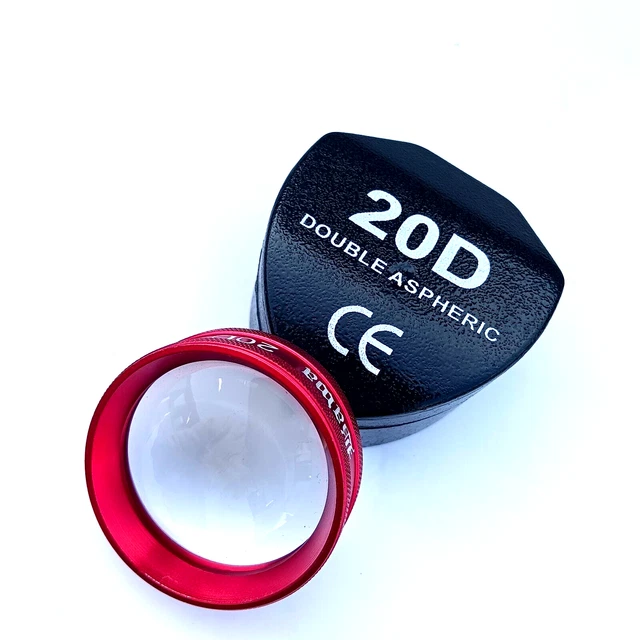 BIO INDIRECT OPHTHALMOSCOPE Diagnostic Lens 20D Red Colour $43.65 ...
