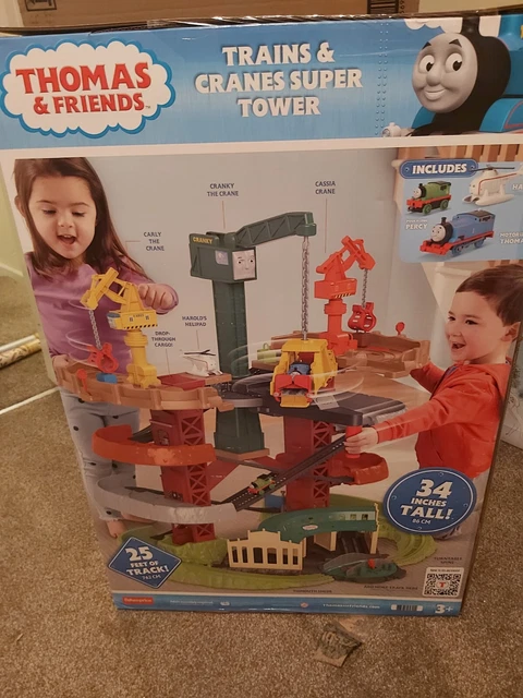 THOMAS AND FRIENDS trains and cranes super tower brand new EUR 95,44 ...