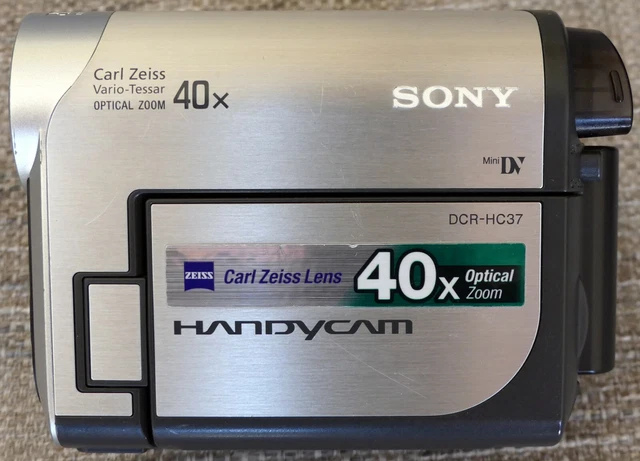 SONY DCR-HC37E MINI DV Digital Camcorder Nightshot Touch Screen Carl ...