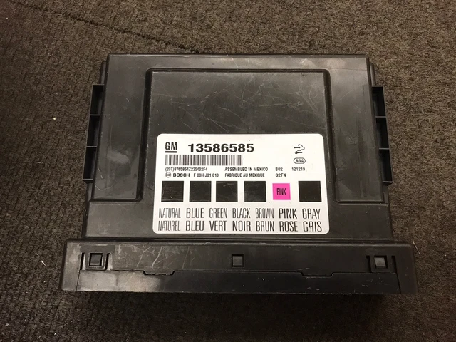 OPEL VAUXHALL ASTRA J Bcm Body Control Module 13586585 £40.00 - PicClick UK