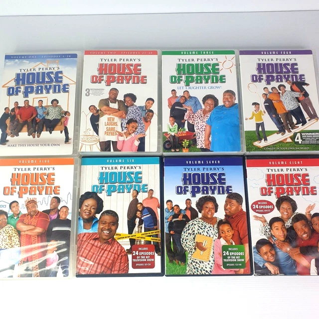 TYLER PERRY'S HOUSE of Payne Complete Series 1-8 DVD Region 1 Comedy ...
