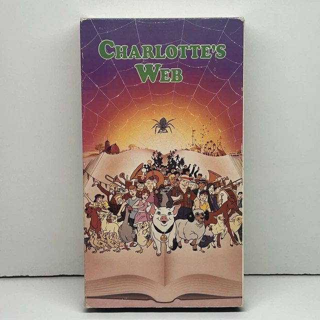CHARLOTTE’S WEB VHS 1973 Video Tape Original Movie McDonald’s Vintage ...