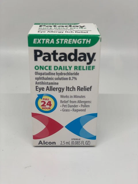 PATADAY EXTRA STRENGTH Once Daily Eye Allergy Relief 2 x 2.5ml $29.99 ...