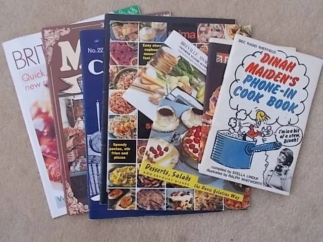 JOB LOT OF 10 Cooking Recipe Paperback Books Home Cookery Food With ...