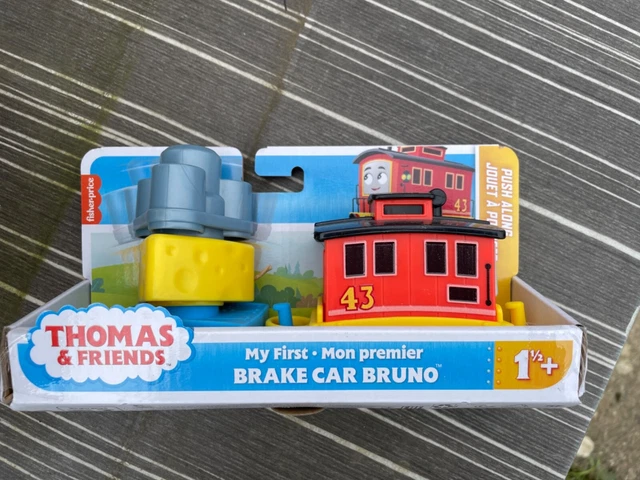THOMAS & FRIENDS My First Brake Car Bruno Push Along Train with ...