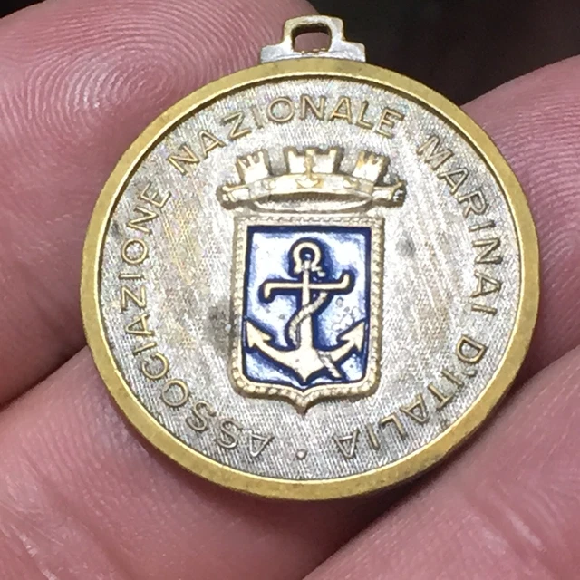 MEDAGLIA ASSOCIAZIONE NAZIONALE MAINAI D'ITALIA SMALTI EUR 1,00 ...