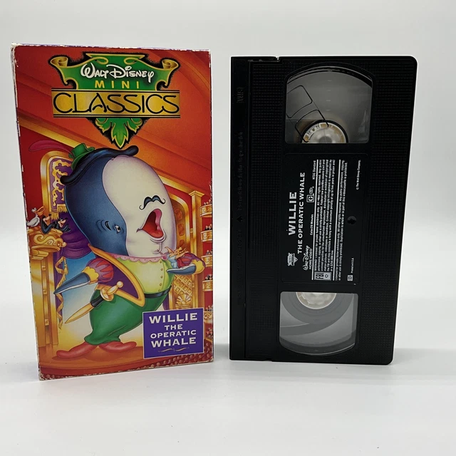 WALT DISNEY MINI Classics - Willie the Operatic Whale (VHS, 1991) £5.94 ...