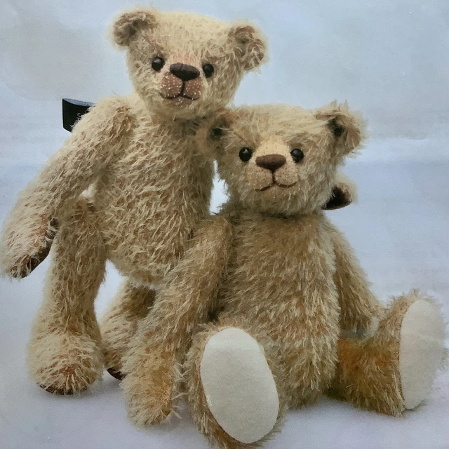 TEDDY BEAR SEWING Pattern For Mohair Traditional Jointed Teddy Bear ...