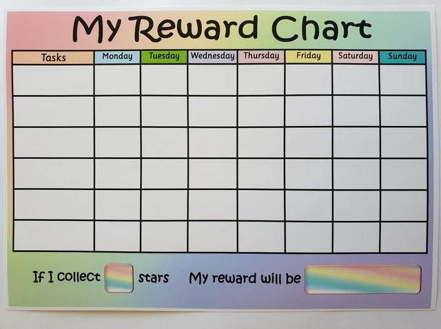 MAGNETIC- LION - Reward Chart -Behaviour-chores-potty-tasks-FREE pen ...