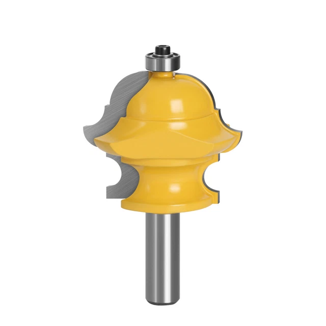 ARCHITECTURAL MOLDING ROUTER Bits Multi Profile Edge Cutter 1/2" 12mm ...