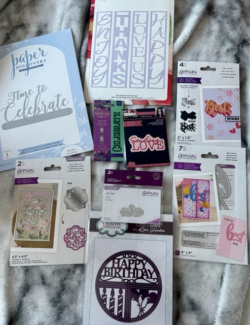 DIE BUNDLE FOR CRAFTING - BRAND NEW & IN ORIGINAL PACKAGING (ref-1) £13 ...