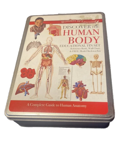 DISCOVER THE HUMAN Body Educational Set A Complete Guide To Human ...