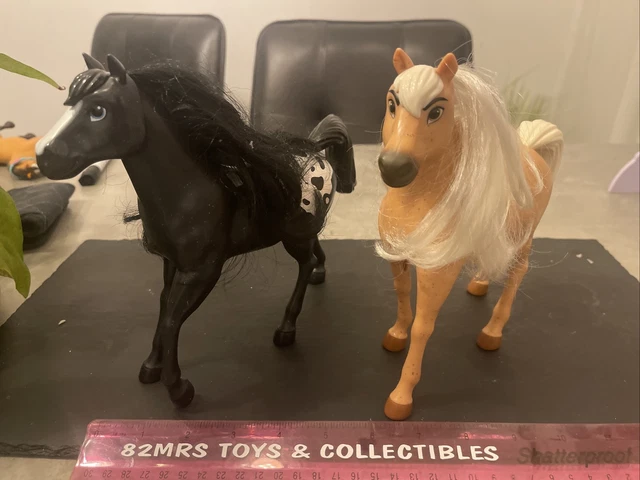 DREAMWORKS RIDING FREE Spirit & Lucky Untamed Horses Dolls Riders ...