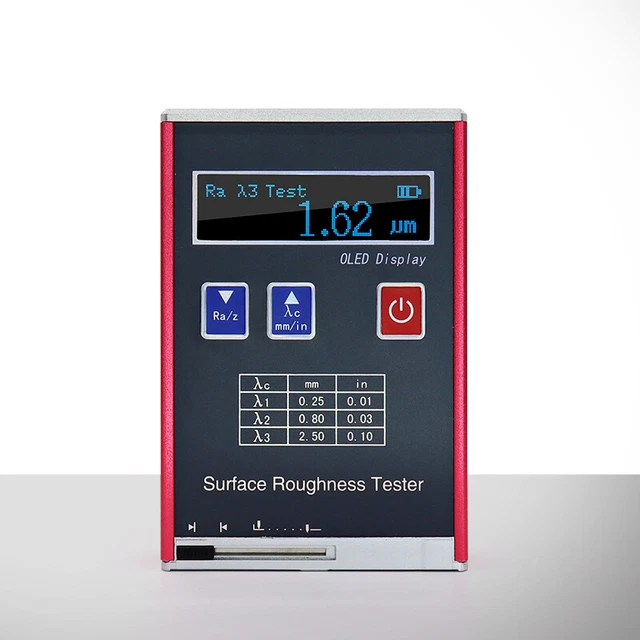 DIGITAL SURFACE ROUGHNESS Tester Profile Gauge Profilometer with Ra Rz ...