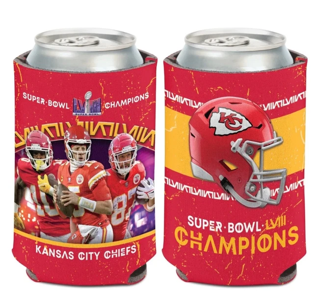 KANSAS CITY CHIEFS SUPER BOWL LVIII CHAMPIONS CAN couleur froide 2 ...