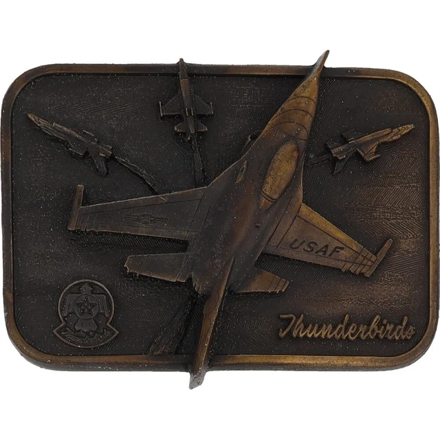 THUNDERBIRD SQUADRON 57TH Wing Nellis Air Force Base USAF 80 Vintage ...