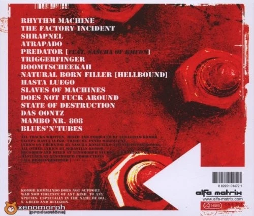 KOMOR KOMMANDO OIL, Steel and Rhythm (CD) EUR 17,11 - PicClick FR