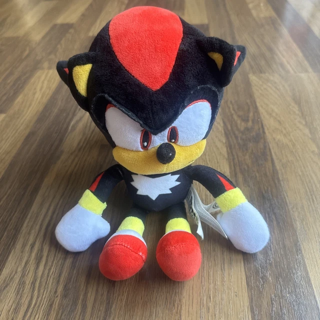 SONIC THE HEDGEHOG Shadow 13" Soft Toy Plush Black Sega Prize ...