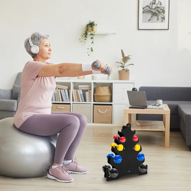 ALBERO DEI PESI piccolo scaffale display scaffale manubrio palestra ...