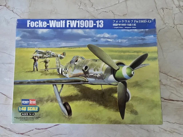 HOBBYBOSS FOCKE-WULF FW 190D-13 JG 26 Flensburg 1:48,panzer,weltkrieg ...