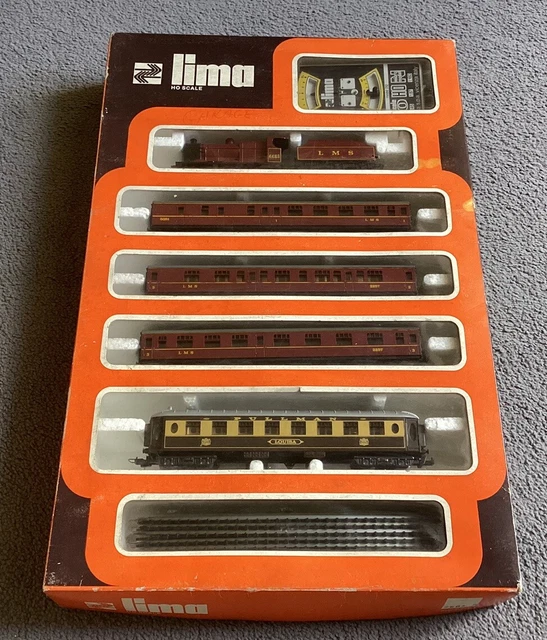 VINTAGE LIMA HO Train Set Pullman Coach Carriage Track OO Gauge 00 ...