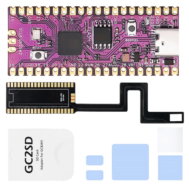 PER RASPBERRY PI Pico Picoboot FPC Flex con GC2SD/SD2SP2 per console di gioco retrò EUR 13,30 ...