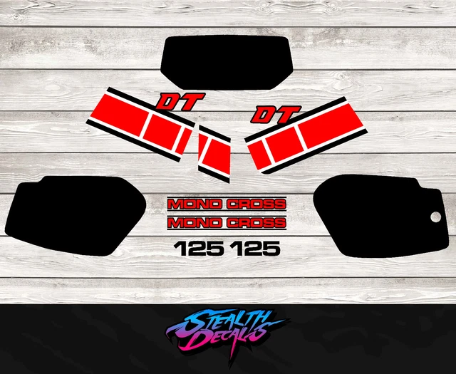 FITS YAMAHA DT125 LC 34Y YPVS Sticker Decal Set MK2 Set2 £49.99 ...