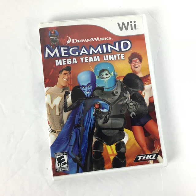 DREAMWORKS MEGAMIND ANIMATED Cartoon Villains NINTENDO Wii Video Game ...