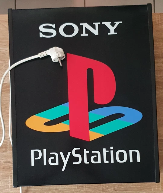 ENSEIGNE LUMINEUSE PLAYSTATION Ps1 Display Double Face EUR 499,90 ...