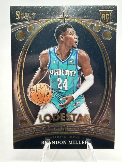 2023-24 PANINI SELECT NBA Brandon Miller Loadstar Inserto Rookie #3 ...