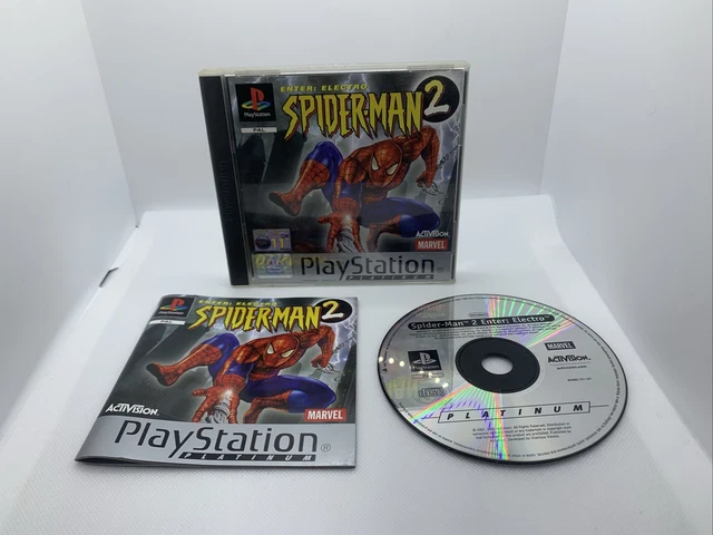 SPIDER-MAN 2 : Enter Electro - Sony Playstation PS1 Complet avec Testé ...