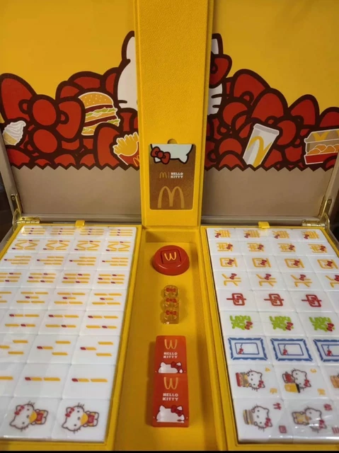 MCDONALDS HELLO KITTY Mahjong Set Hong Kong 2024 Limited-edition $899. ...