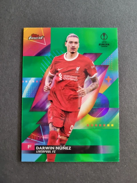 2023-24 TOPPS FINEST UCC, Darwin Nunez,/99, Liverpool FC EUR 12,99 ...