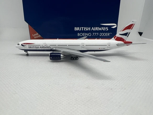 GEMINI JETS 1:400 British Airways Boeing 777-200ER G-YMMR GJBAW1416 PLEASE READ £37.95 - PicClick UK